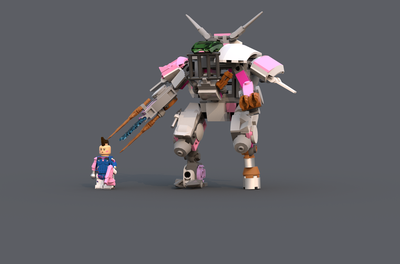 LEGO IDEAS - Product Ideas - GLADOS - Poseable Figure with Display Stand