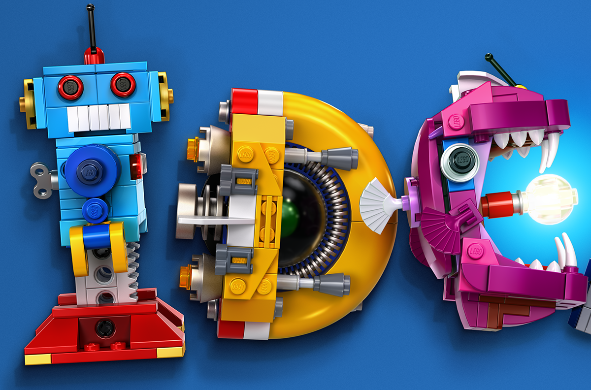 LEGO IDEAS - Build Your LEGO Ideas Logo - IDEAS brought to life 2.1