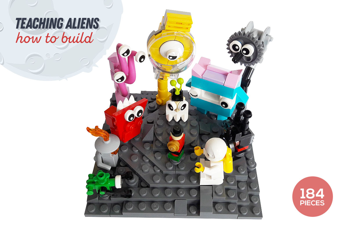 LEGO IDEAS - LEGO Moments in Space - Teaching Aliens How To Build