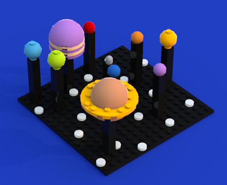 LEGO IDEAS - LEGO Moments in Space - Our Solar System