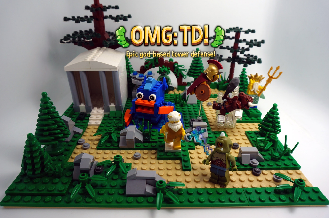 LEGO IDEAS - Product Ideas - OMG: TD! - tower defense with greek myth