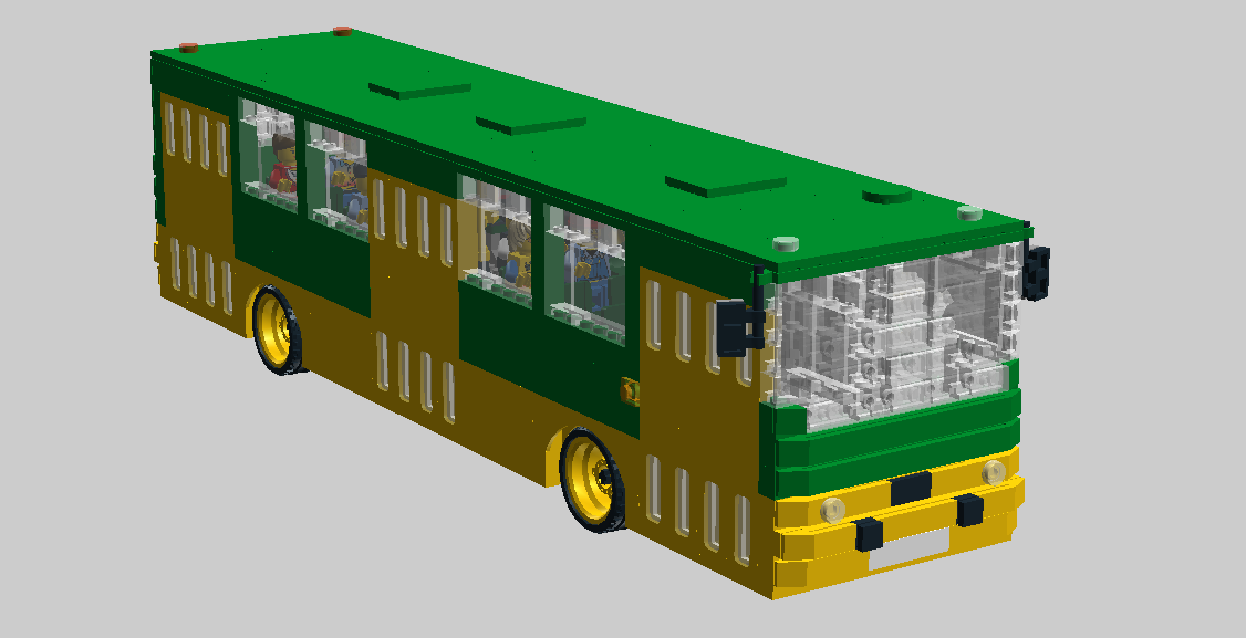 LEGO IDEAS - Product Ideas - Hungarian bus: Ikarus 260.04