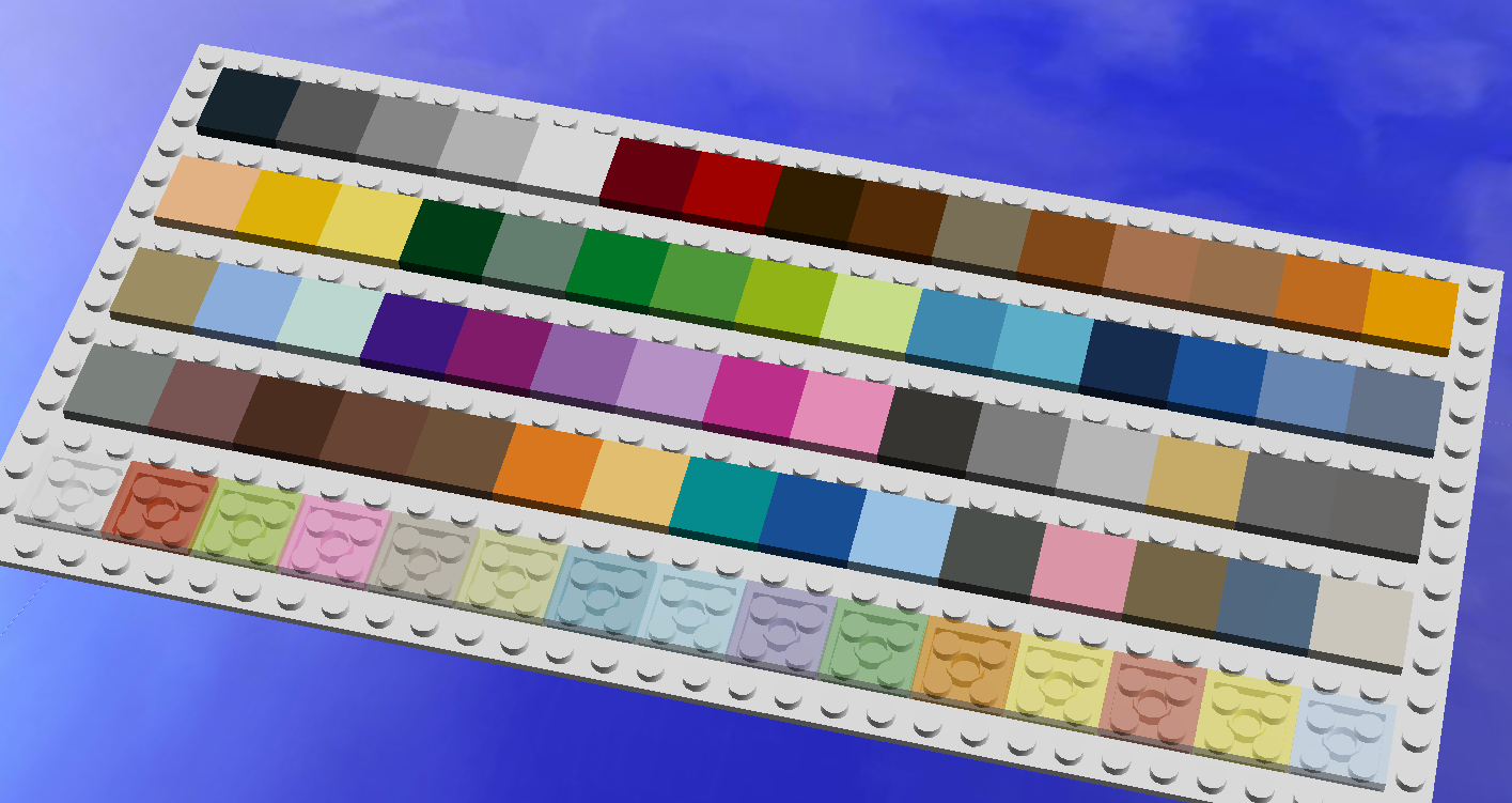 LEGO IDEAS - Product Ideas - LEGO Colour Palette Sampler