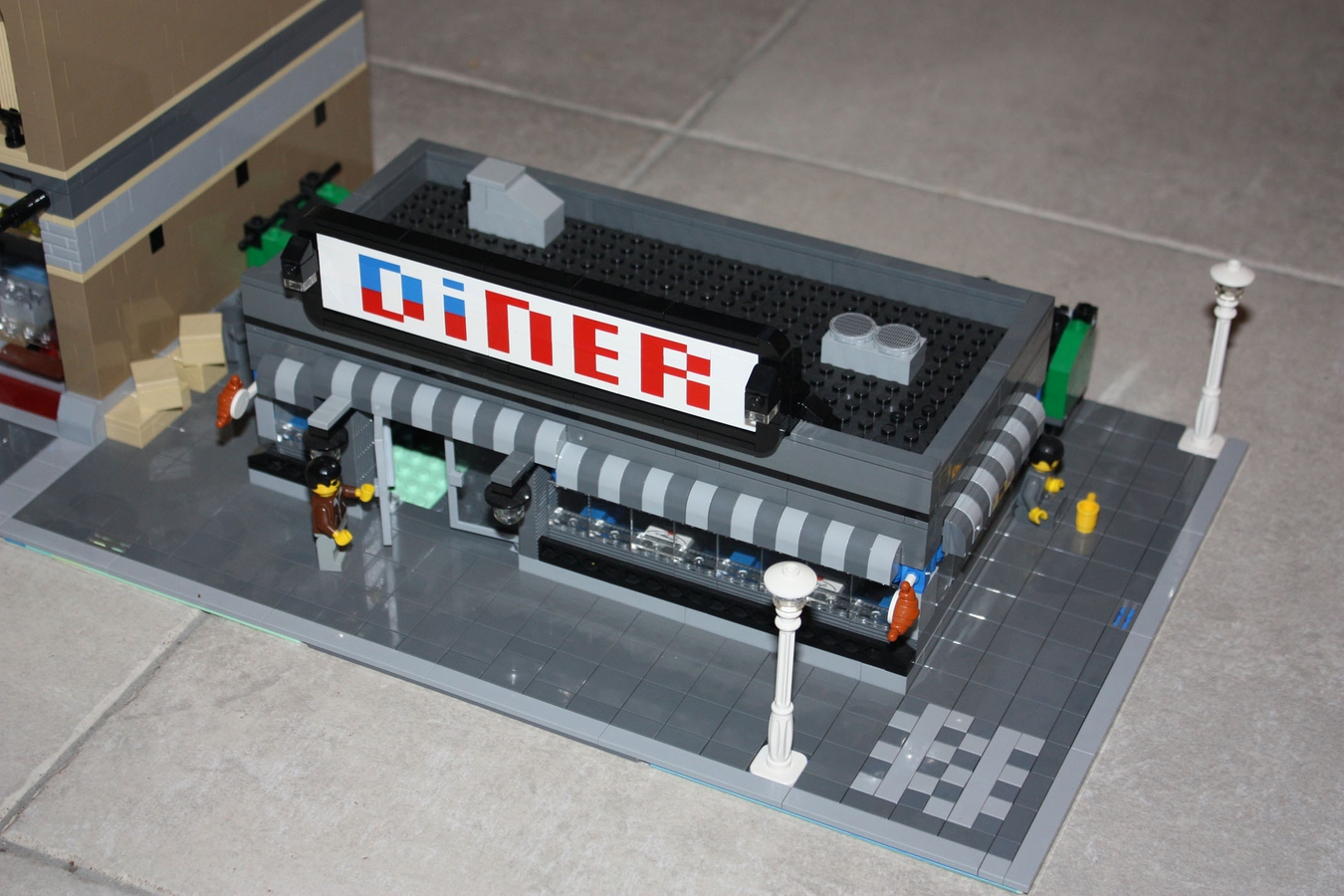 LEGO IDEAS - Product Ideas - Lego Modular Corner Diner