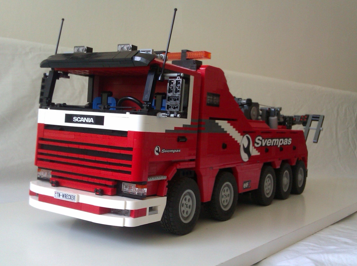Lego Scania Truck Lego Technic RC Scania 6x4 Semi Truck Moc YouTube