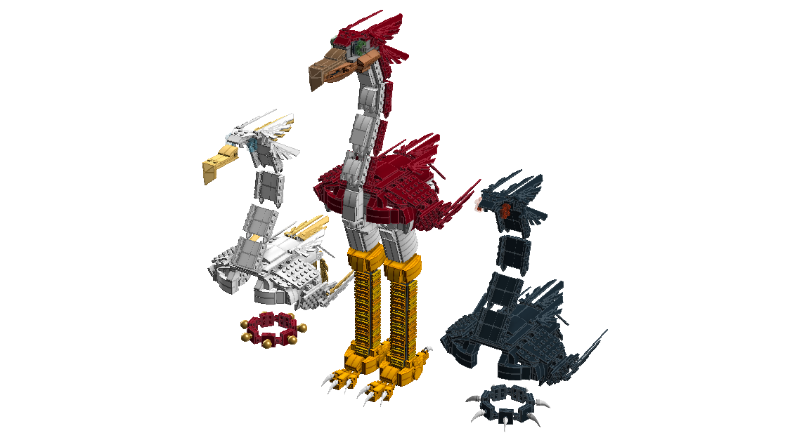 LEGO IDEAS - Product Ideas - Guild Wars: The Moa Bird Project