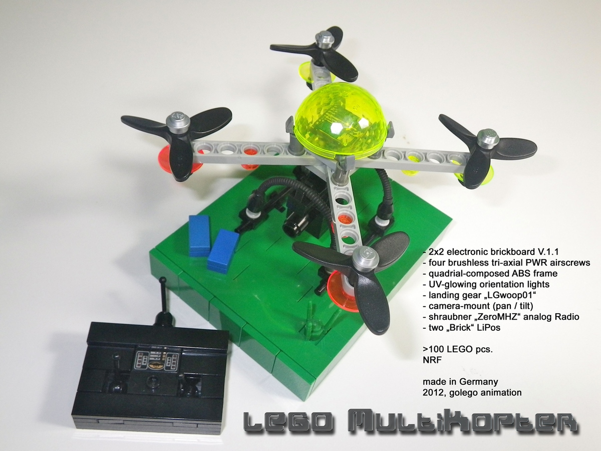 LEGO IDEAS - Product Ideas - LEGO DRONE MultiKopter