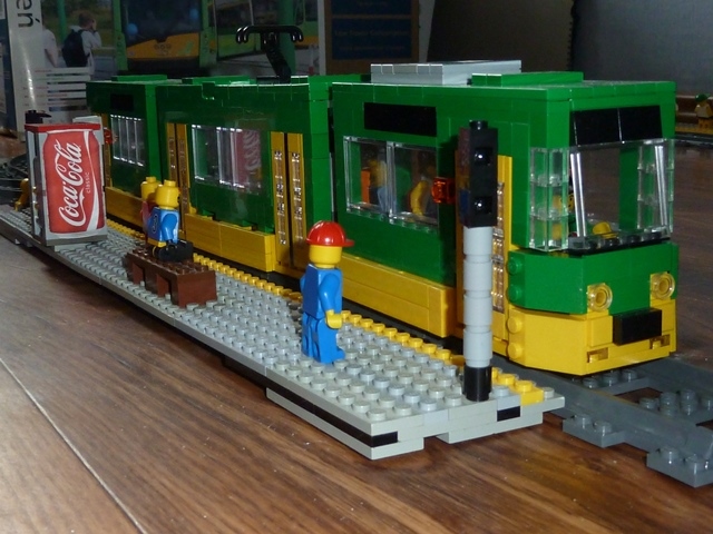 LEGO IDEAS - Product Ideas - Tram Konstalino with motor