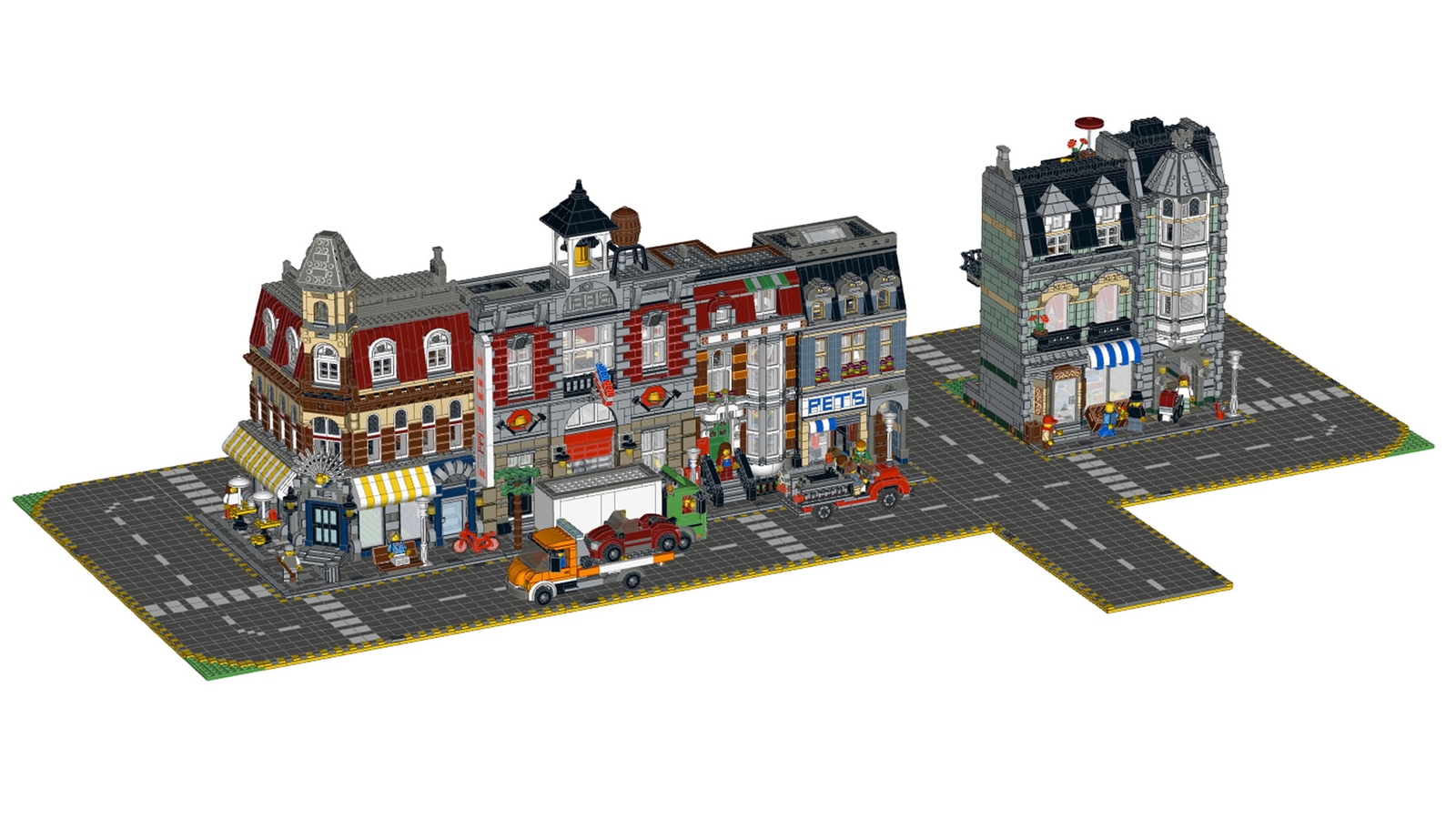 LEGO IDEAS - Product Ideas - Road value pack for LEGO modular building city
