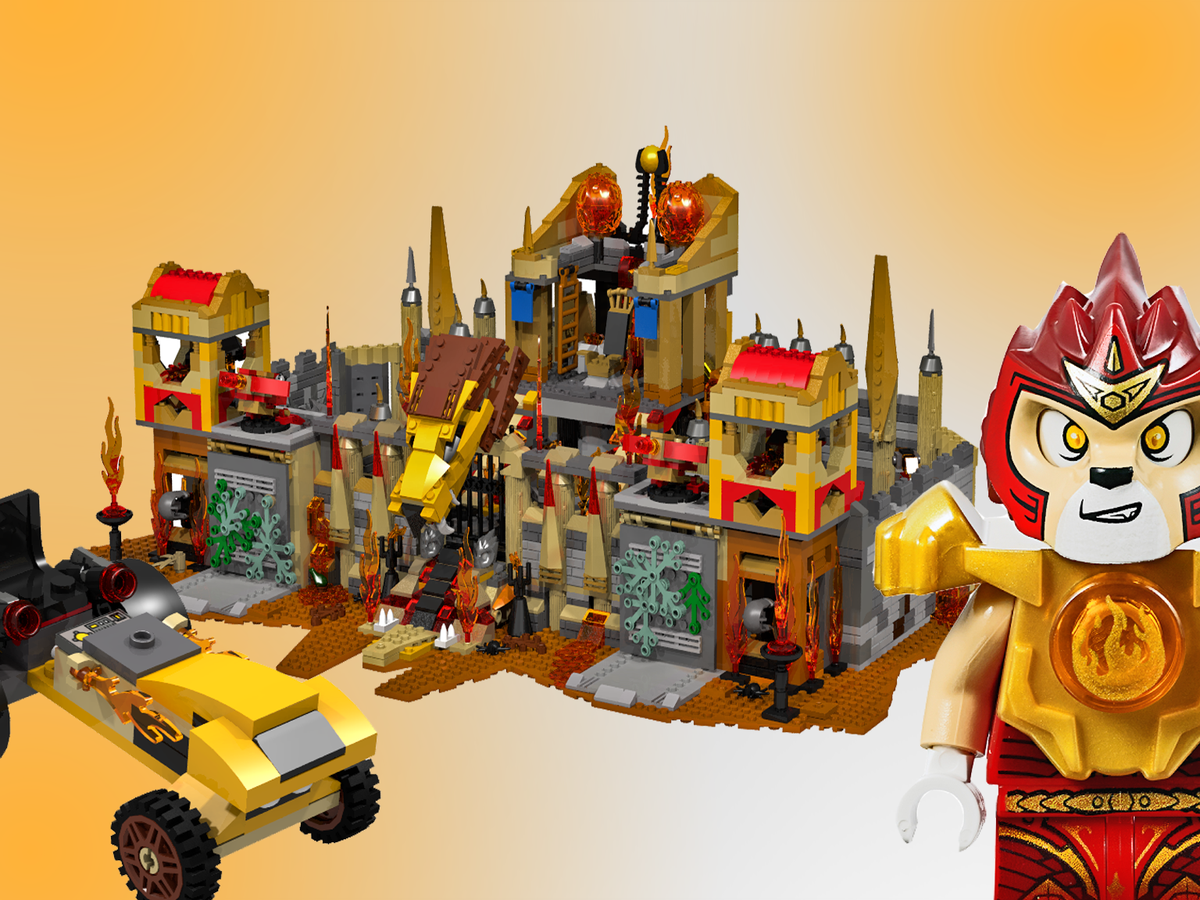 LEGO IDEAS - Product Ideas - Legends of Chima: Fortress of the Fire Tribes