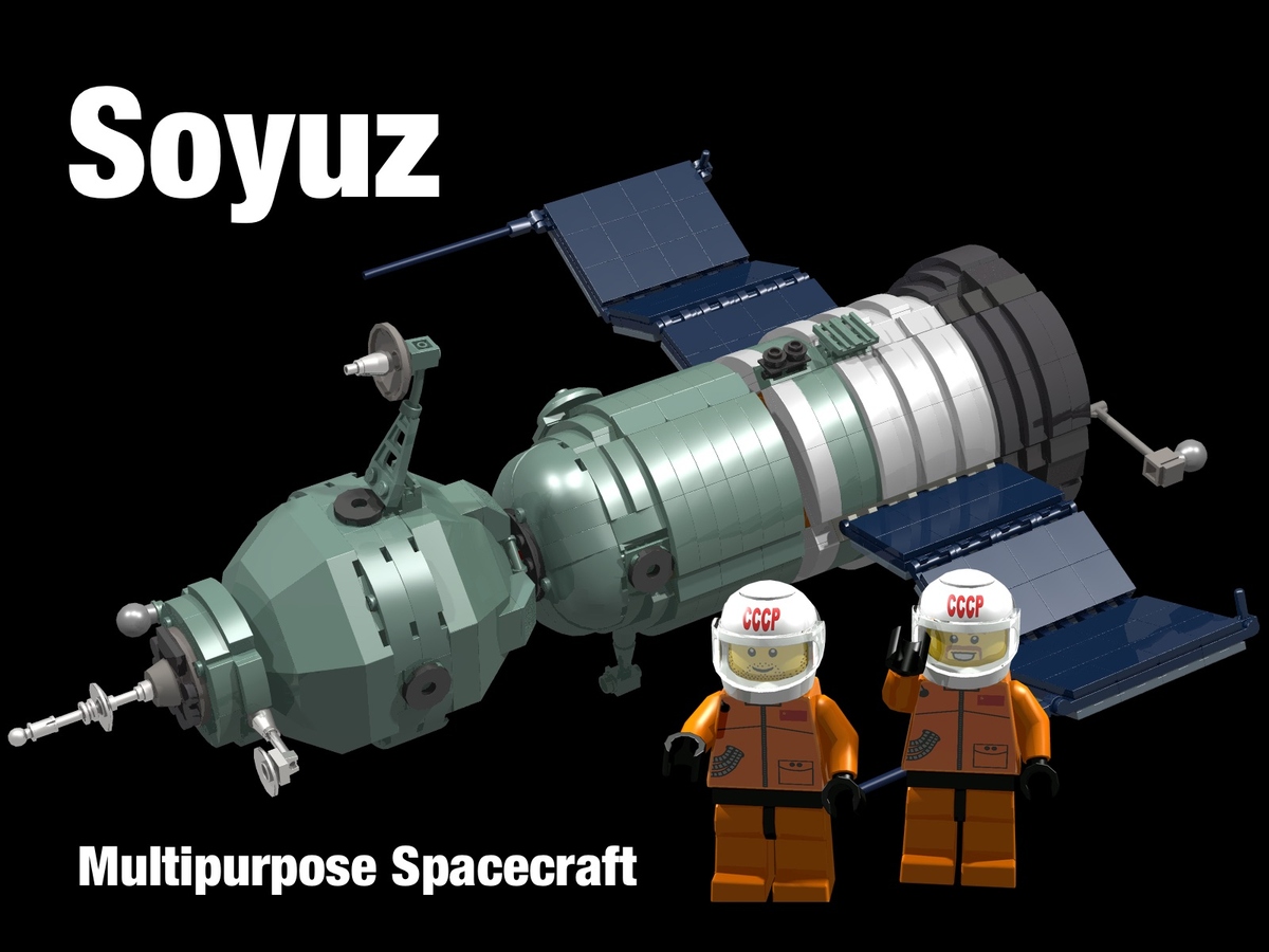 LEGO IDEAS - Product Ideas - Soyuz Spacecraft and Rocket