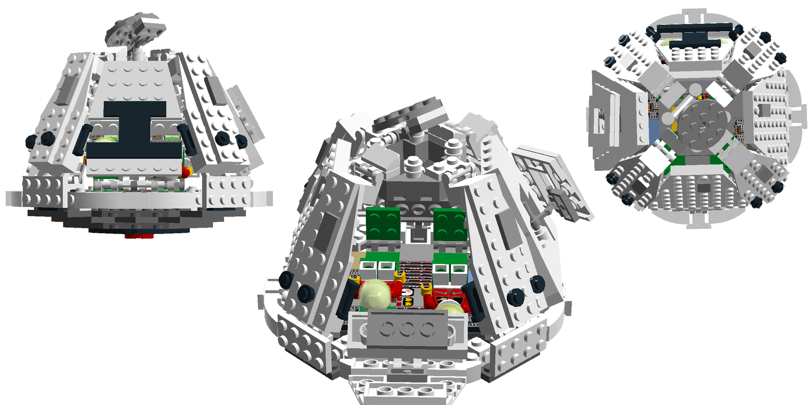 LEGO IDEAS - Product Ideas - Orion Mnifig Scale Capsule and Service Module