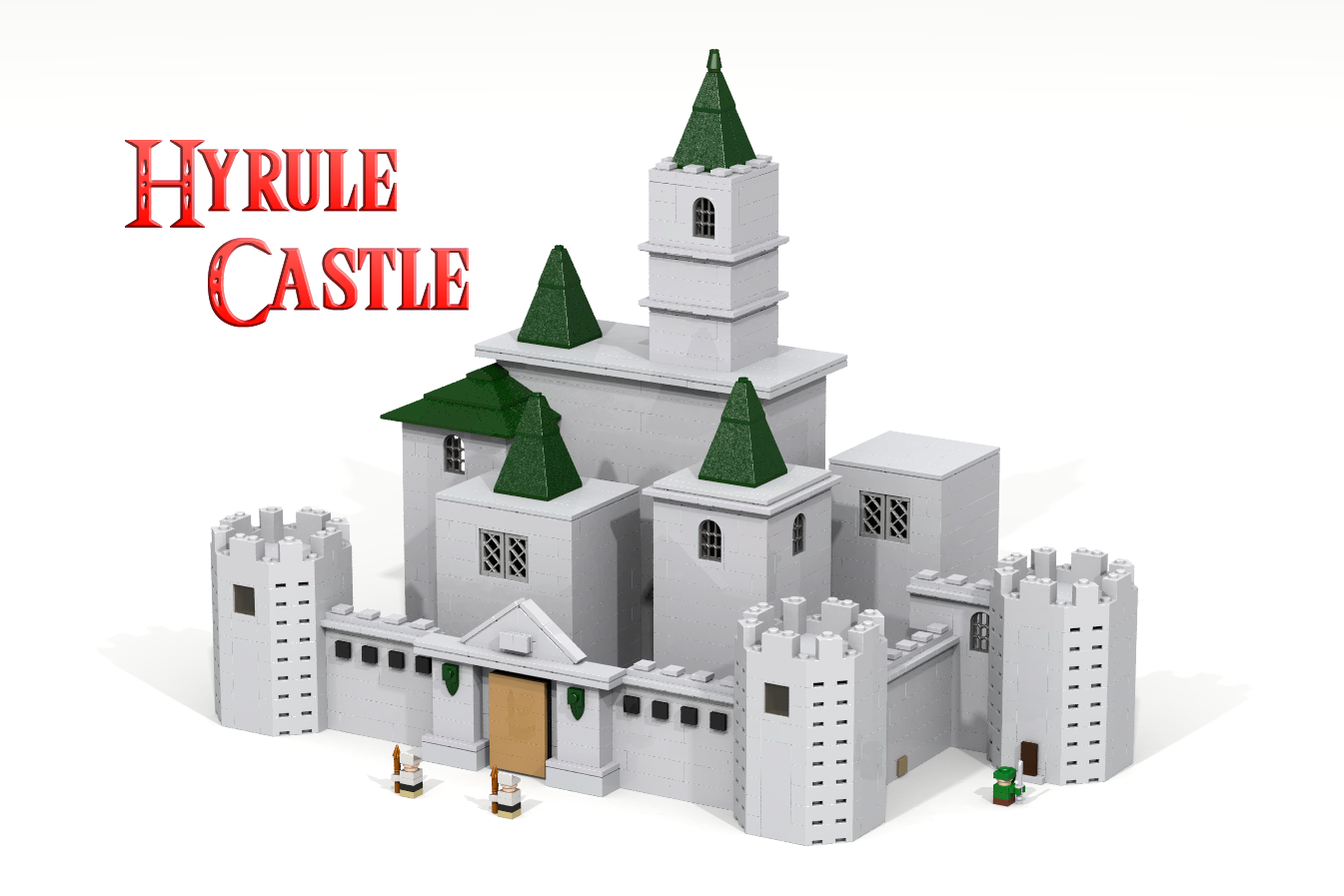 LEGO IDEAS - Product Ideas - Hyrule Castle - The Legend of Zelda ...