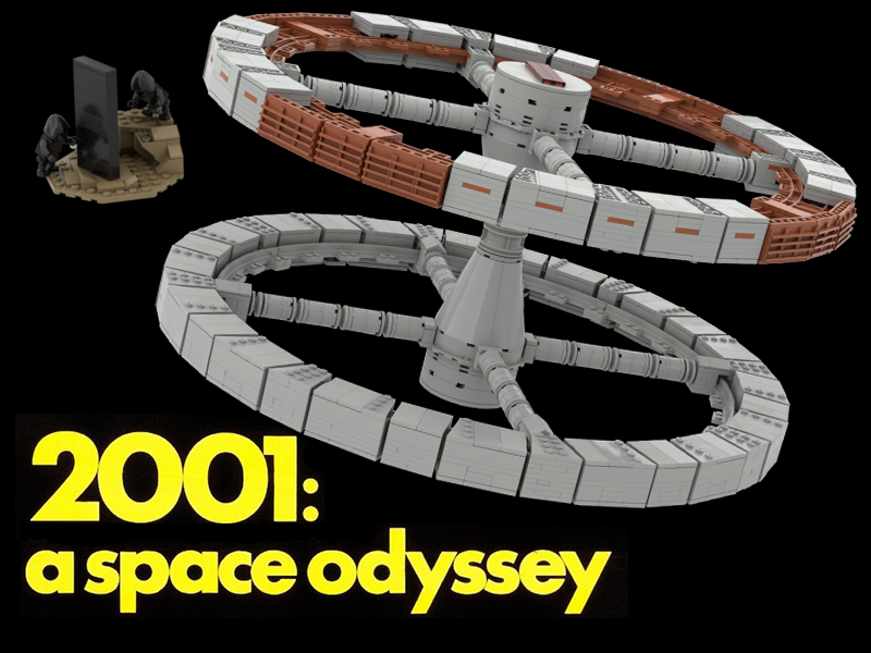 The Space Station V, from 2001: A Space Odyssey, is now on Lego Ideas ...