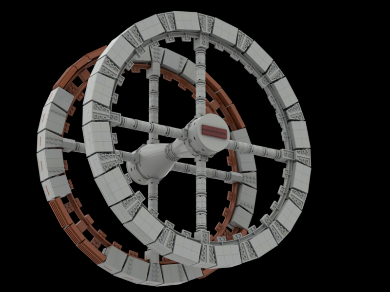 The Space Station V, from 2001: A Space Odyssey, is now on Lego Ideas ...
