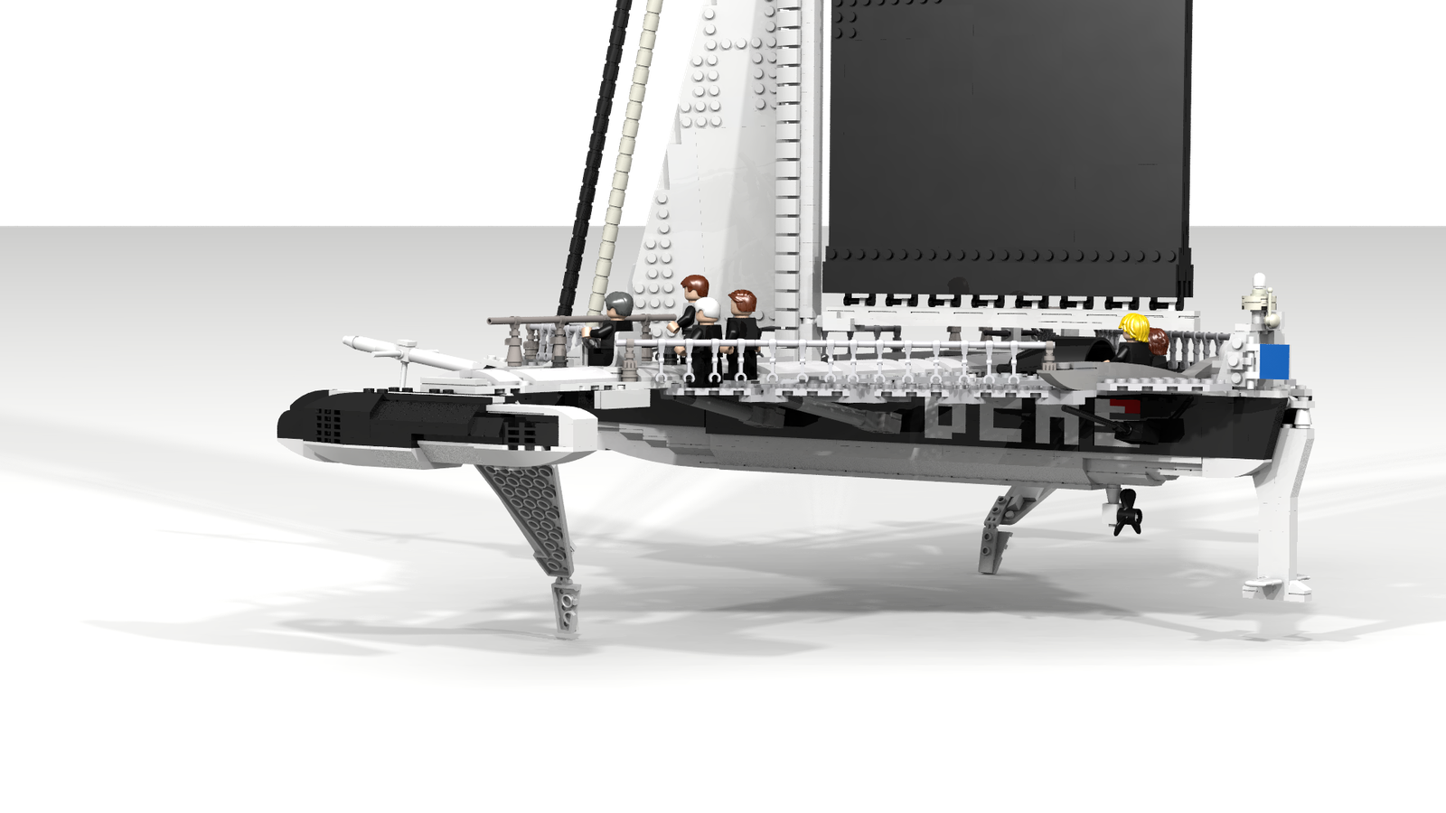 LEGO IDEAS - Product Ideas - Sailboat: L'Hydroptere