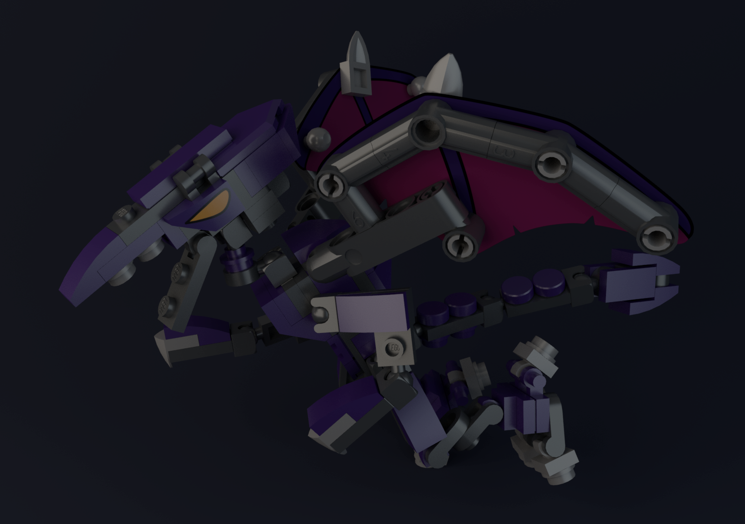 Samus Aran's Gunship and Ridley from Super Metroid! : r/lego