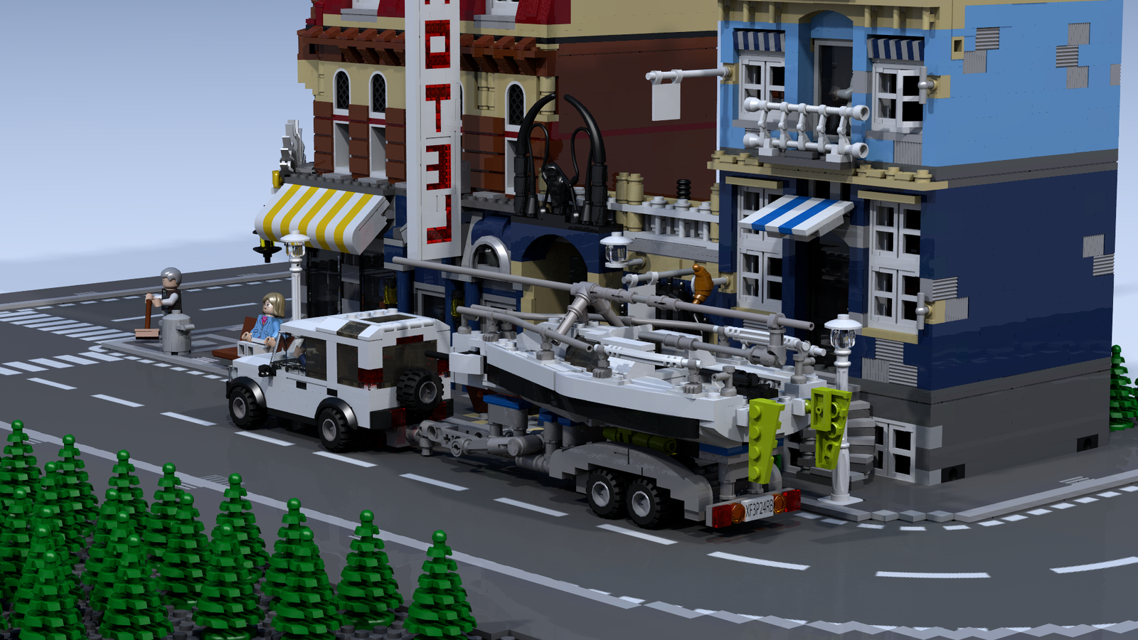 LEGO IDEAS - Product Ideas - Sailboat: Elan E1 (210) - a trailerable boat