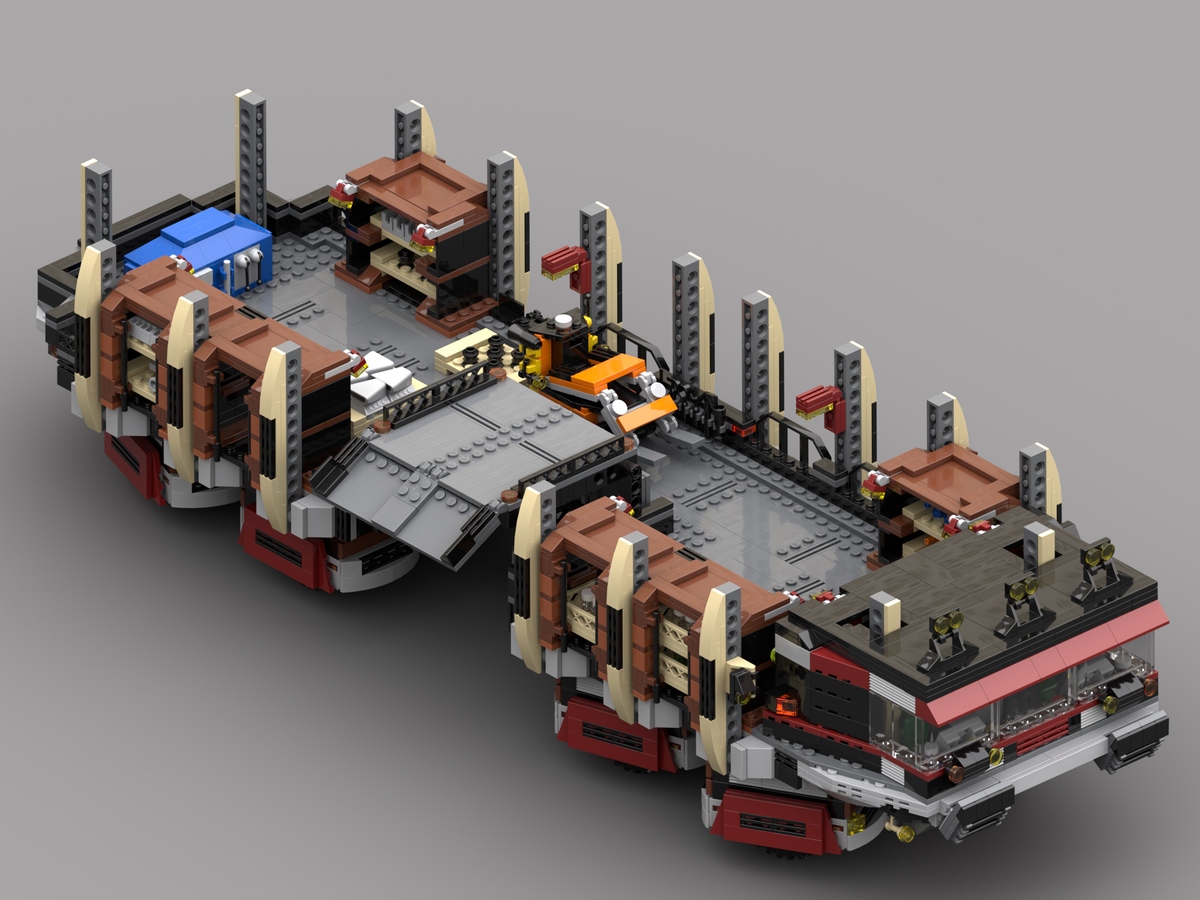 LEGO IDEAS - Product Ideas - Cargotransport Landship