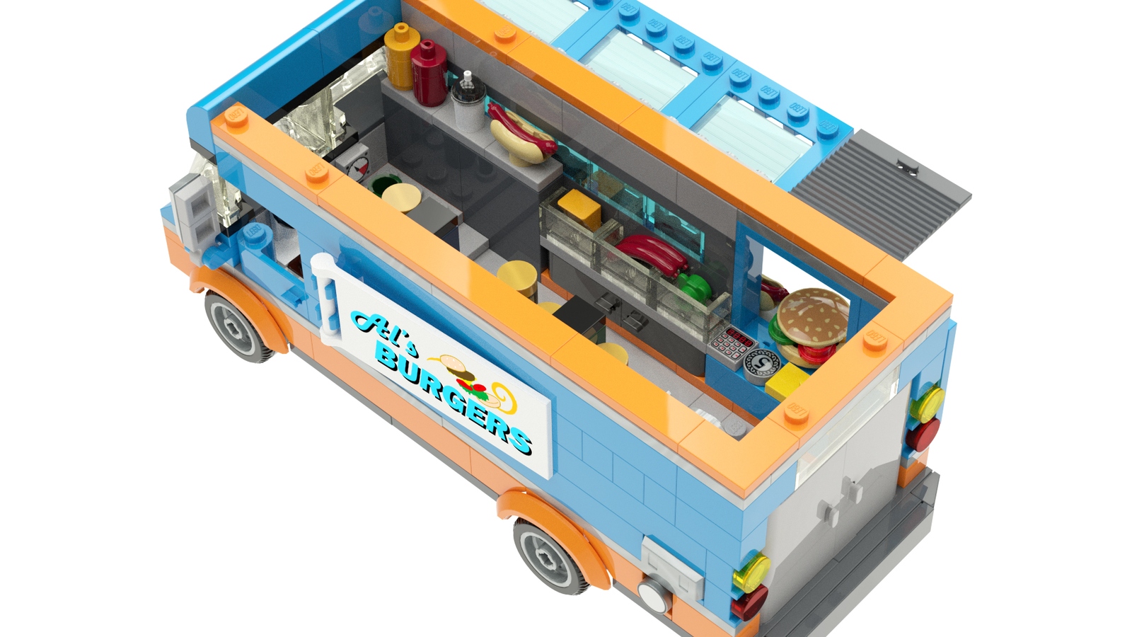 LEGO IDEAS - Product Ideas - Food Truck (With Interior!)