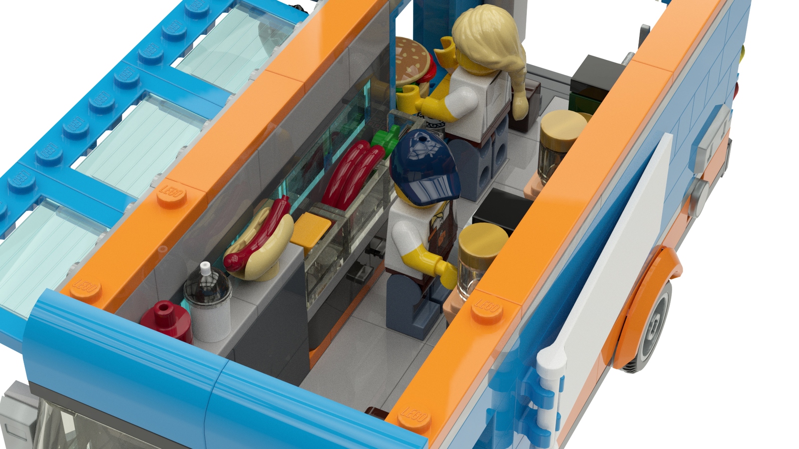 LEGO IDEAS - Product Ideas - Food Truck (With Interior!)