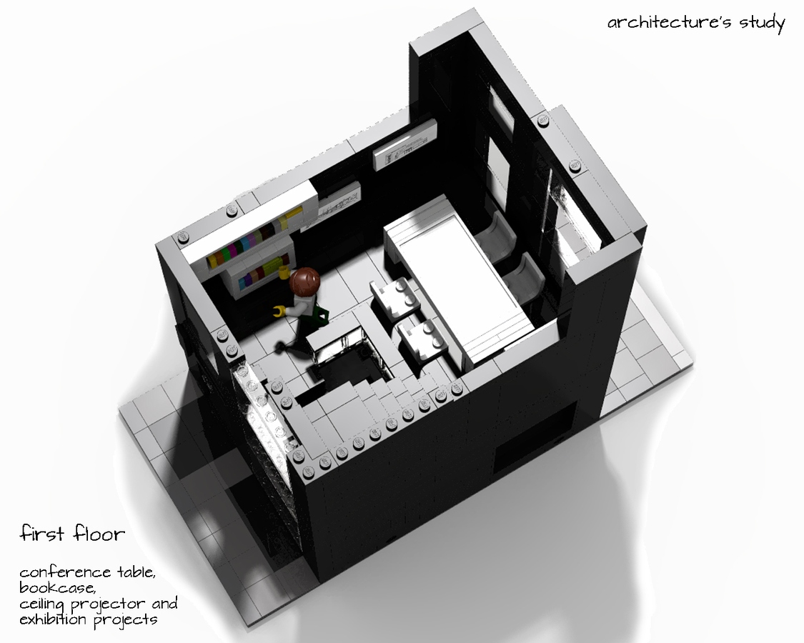 LEGO IDEAS - Product Ideas - The architectural firm - mini modular building