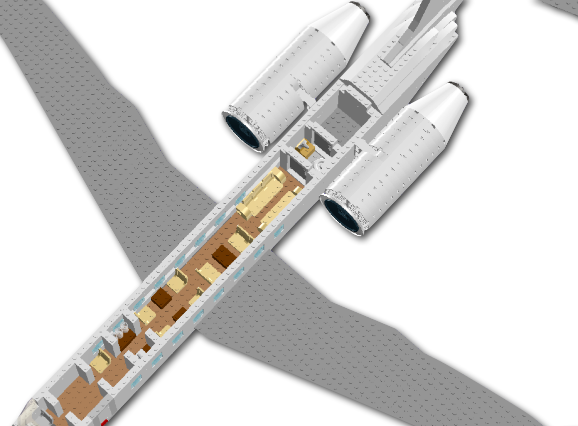 LEGO IDEAS - Product Ideas - Lego Gulfstream G650 - Private Jet