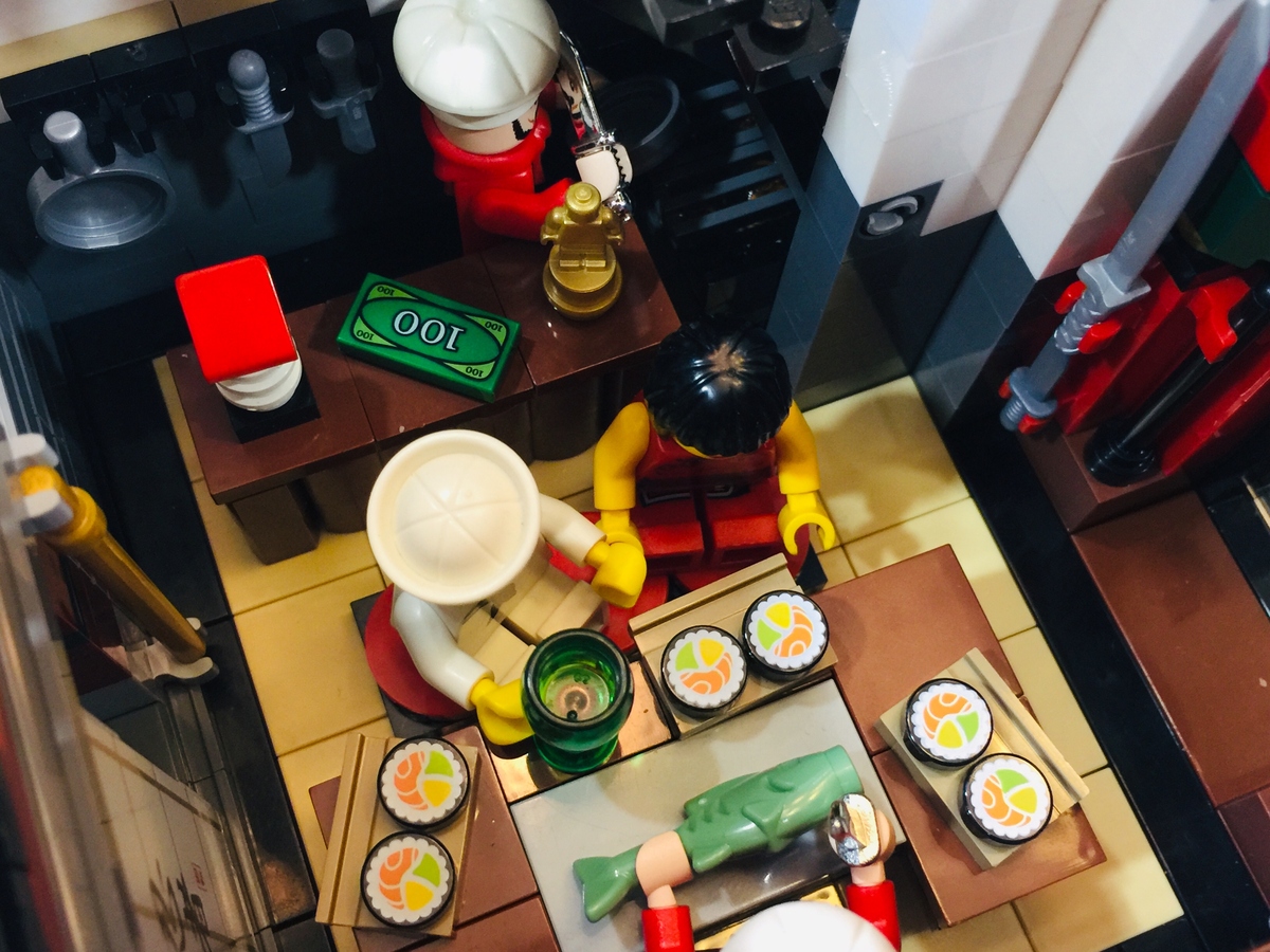 LEGO IDEAS - Product Ideas - Downtown Sushi Restaurant and Dojo with Grocer
