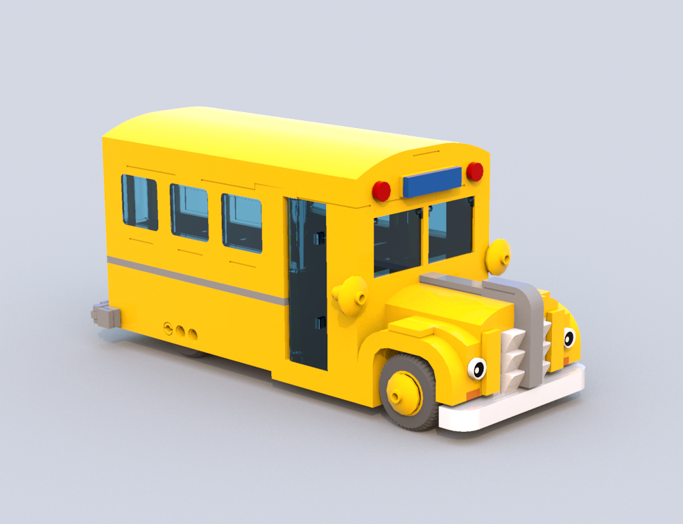 Lego City School Bus