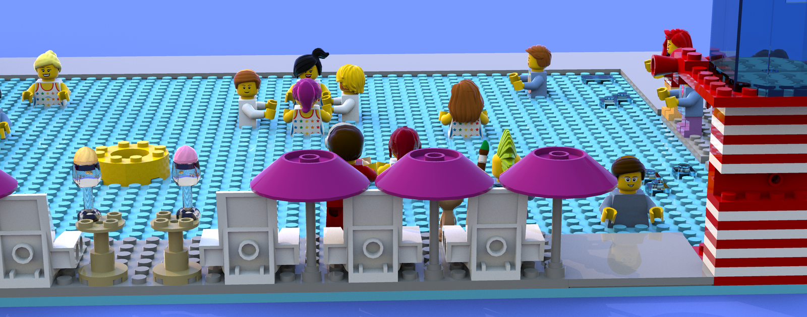 Pool Party Lego at Leroy Vanleer blog