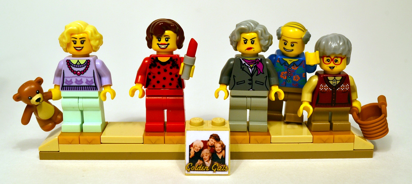 Lego Golden Girls Living Room