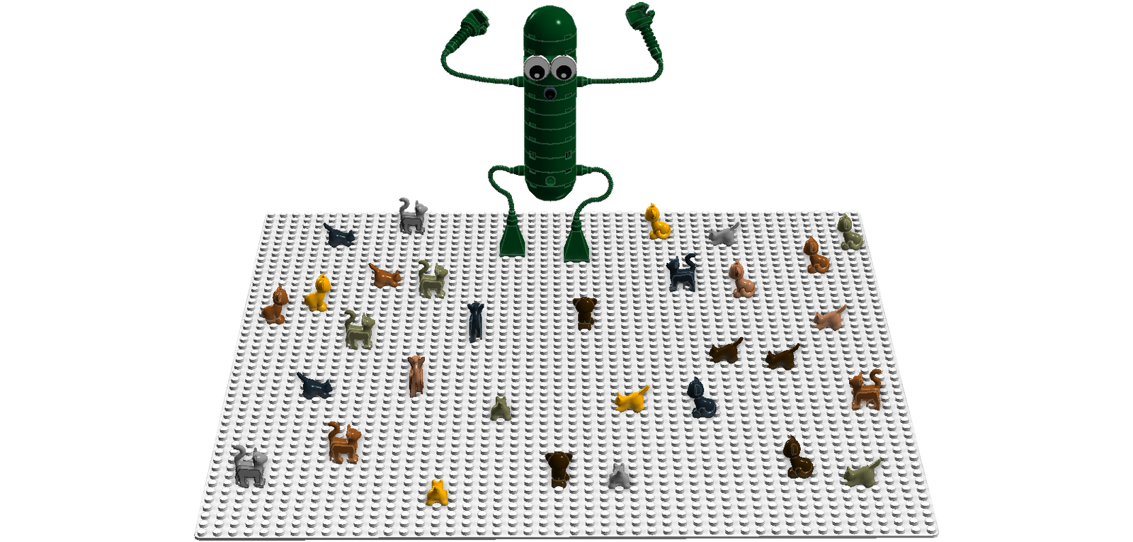 LEGO IDEAS Product Ideas The Feline Empire Of The Evil Cucumber lego-ideas-product-ideas-the-feline-empire-of-the-evil-cucumber