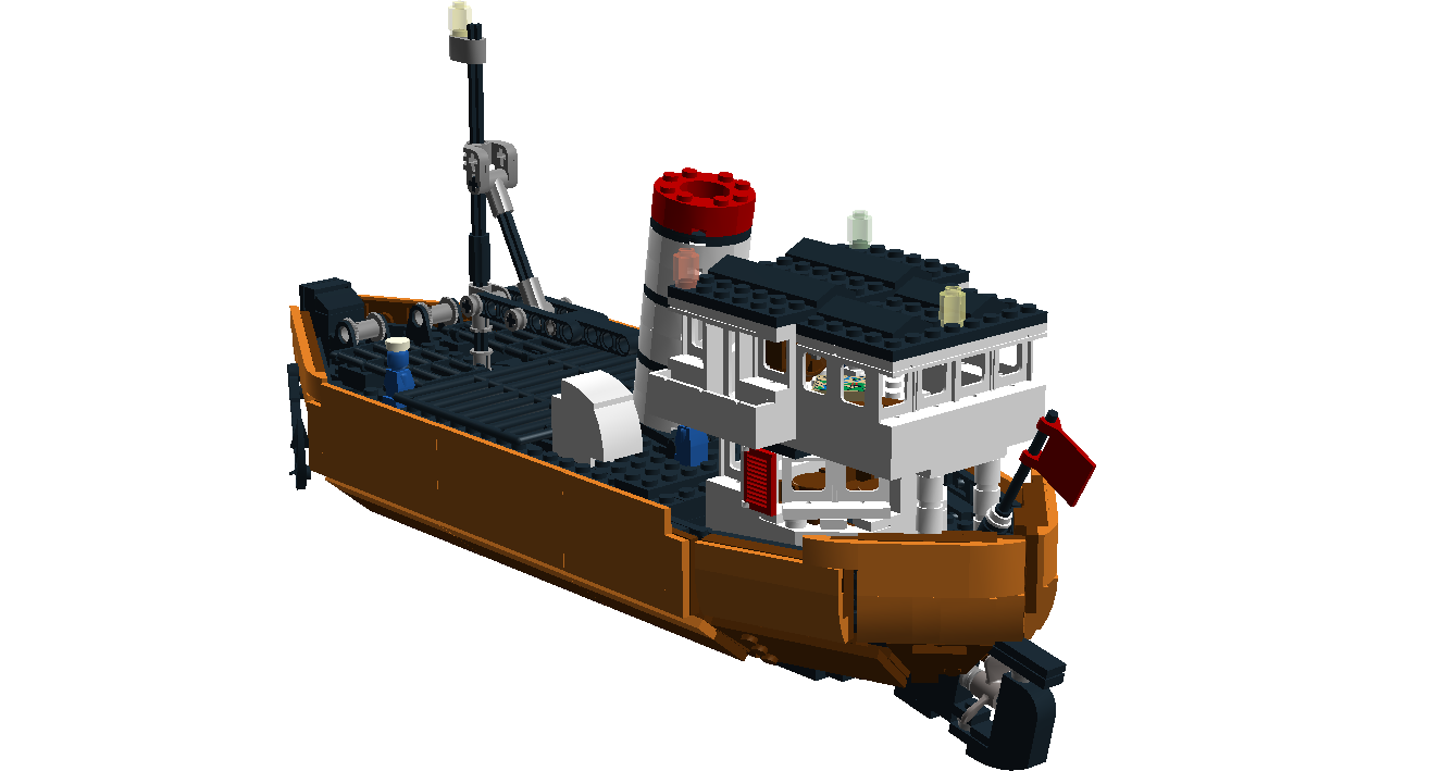 LEGO IDEAS - Product Ideas - Old Freight Steamer