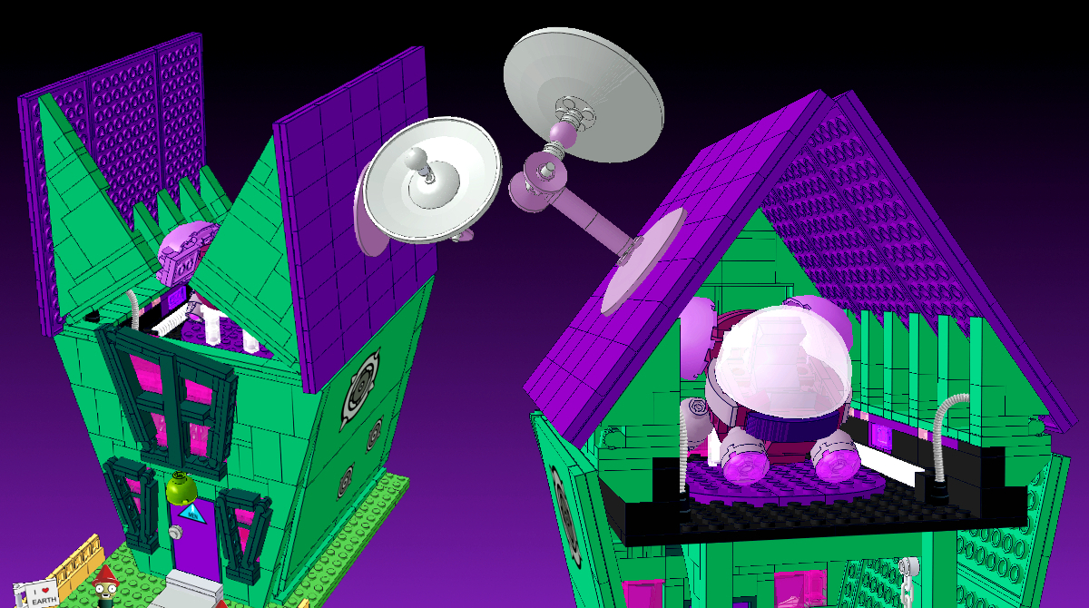 LEGO IDEAS - Product Ideas - Invader Zim House & Voot