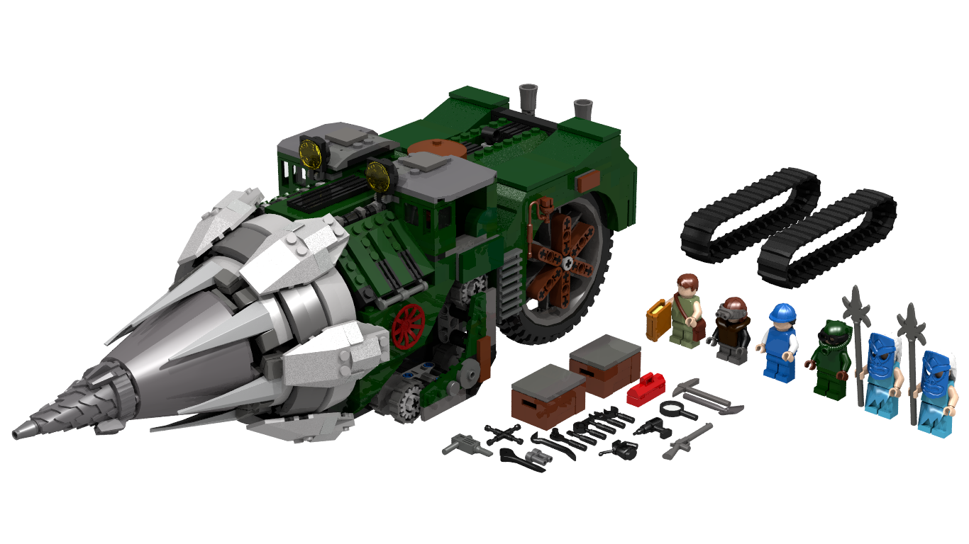 LEGO IDEAS - Product Ideas - Disney’s Atlantis: The Lost Empire, Mole's ...