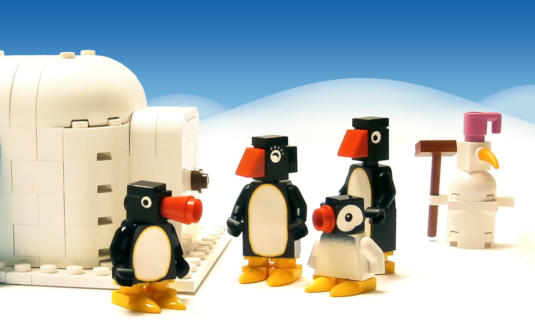 An ordinary day for LEGO Pingu : r/lego