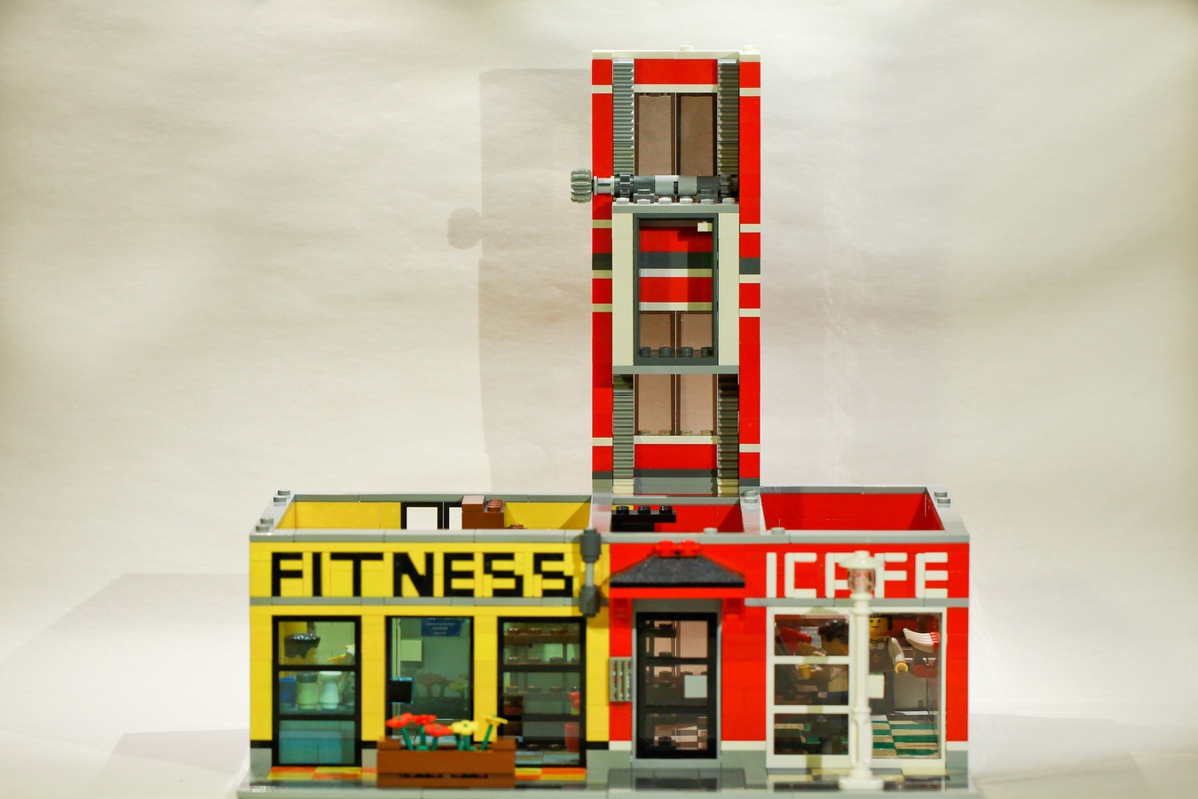 LEGO IDEAS - Product Ideas - Fitness and Internet Cafe in a House With ...