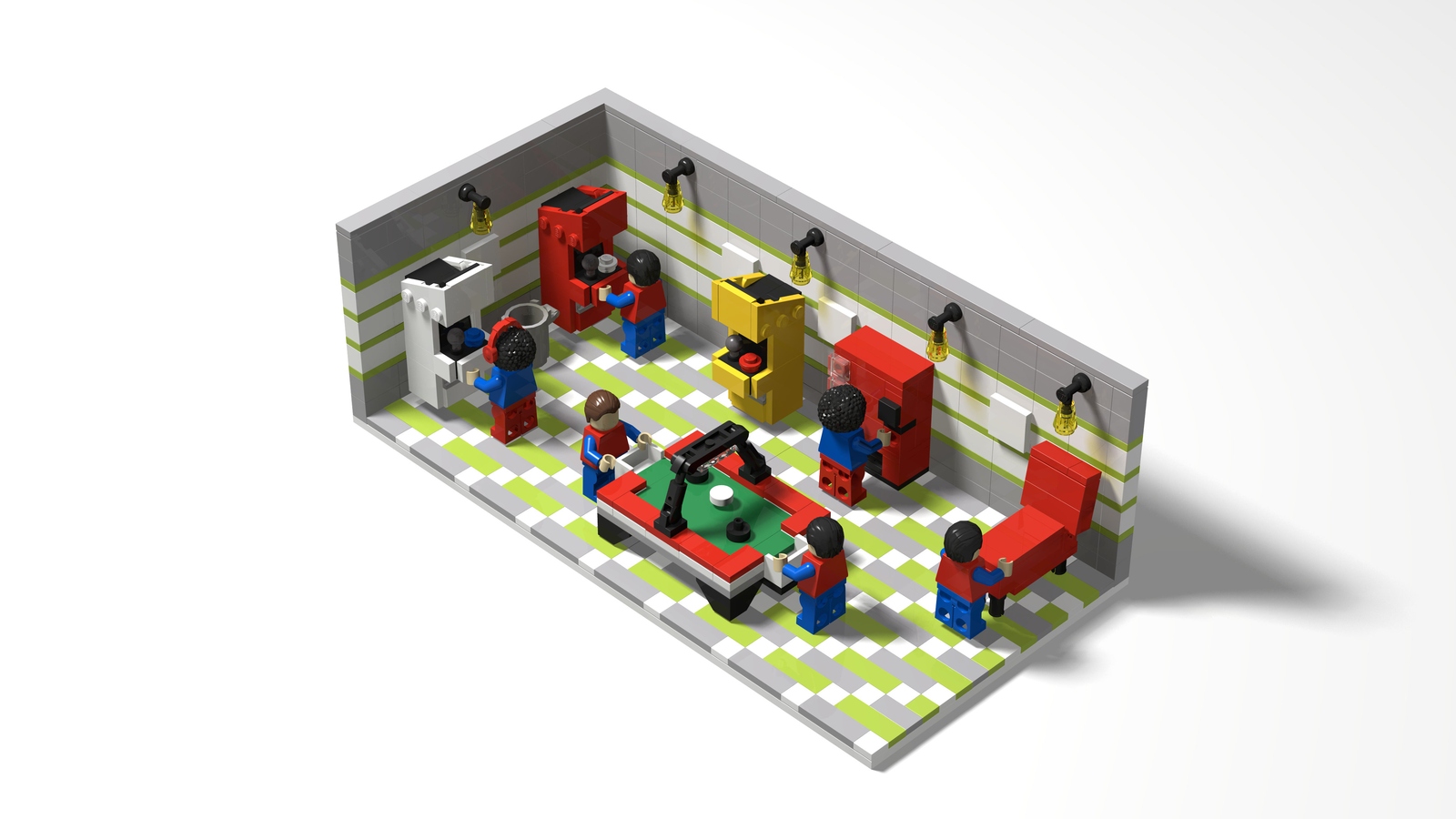 LEGO IDEAS - Product Ideas - Giga Game Room Arcade