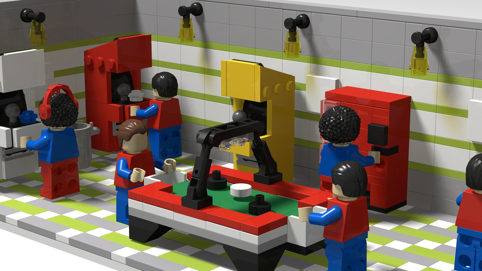 LEGO IDEAS - Product Ideas - Giga Game Room Arcade