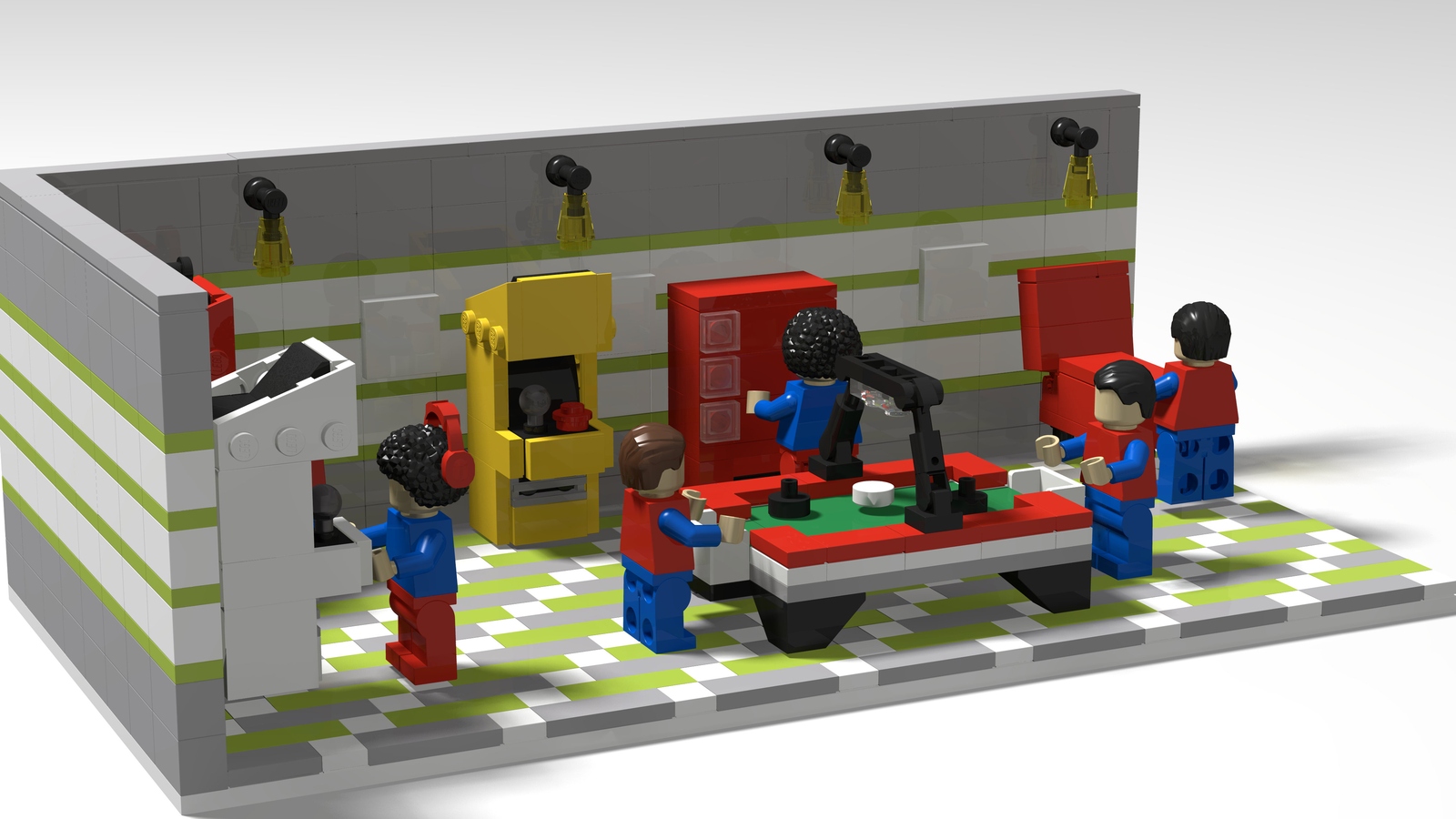 LEGO IDEAS - Product Ideas - Giga Game Room Arcade