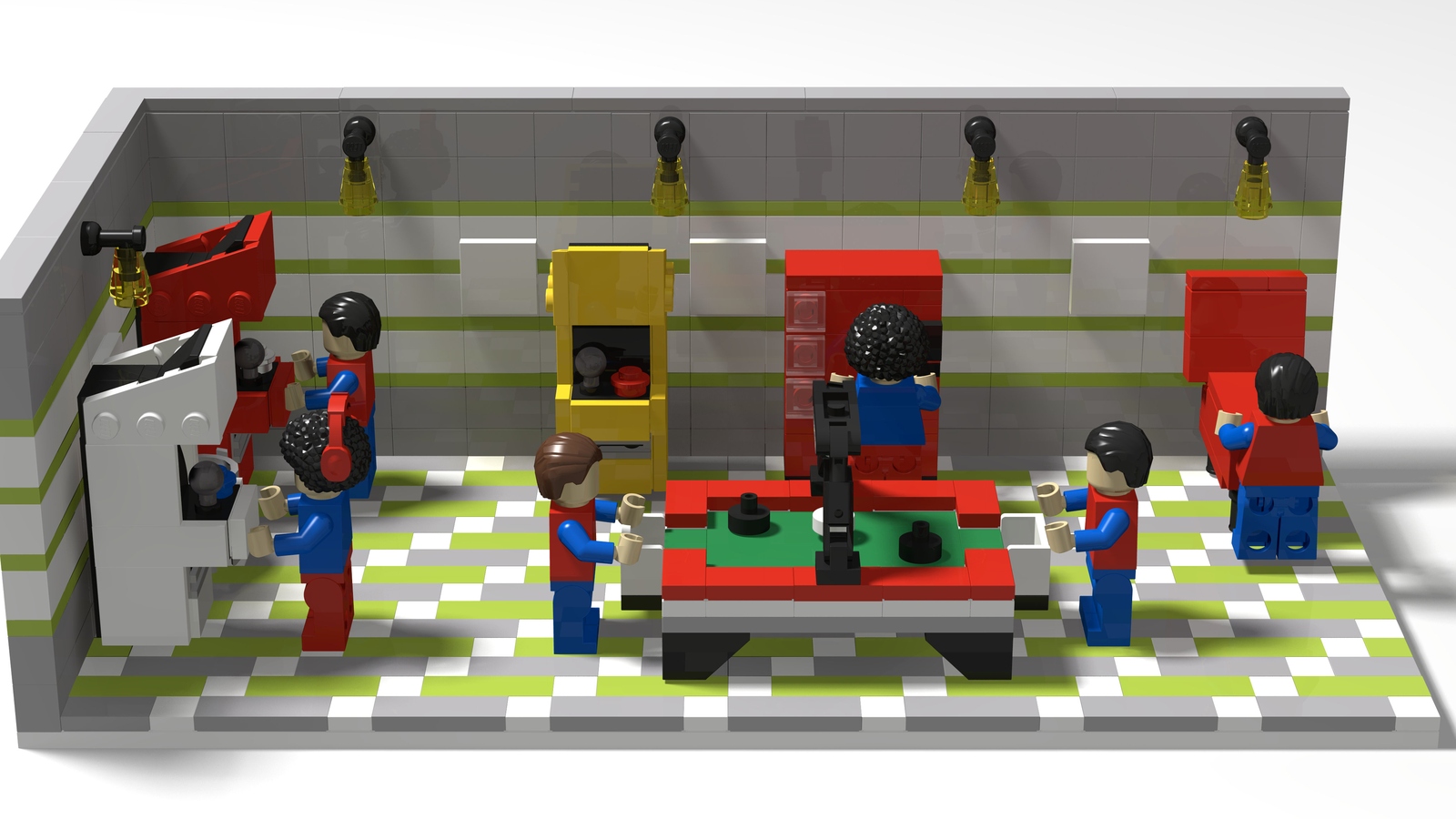LEGO IDEAS - Product Ideas - Giga Game Room Arcade