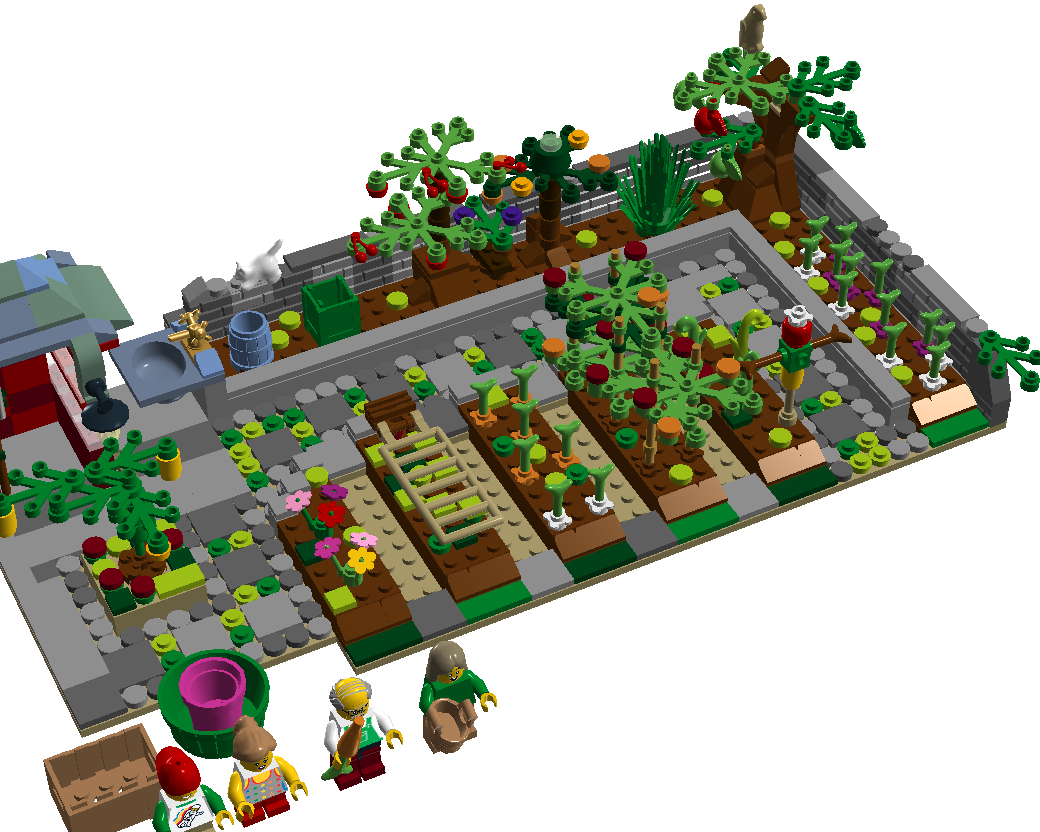 LEGO IDEAS - Product Ideas - The Grandparents' Garden