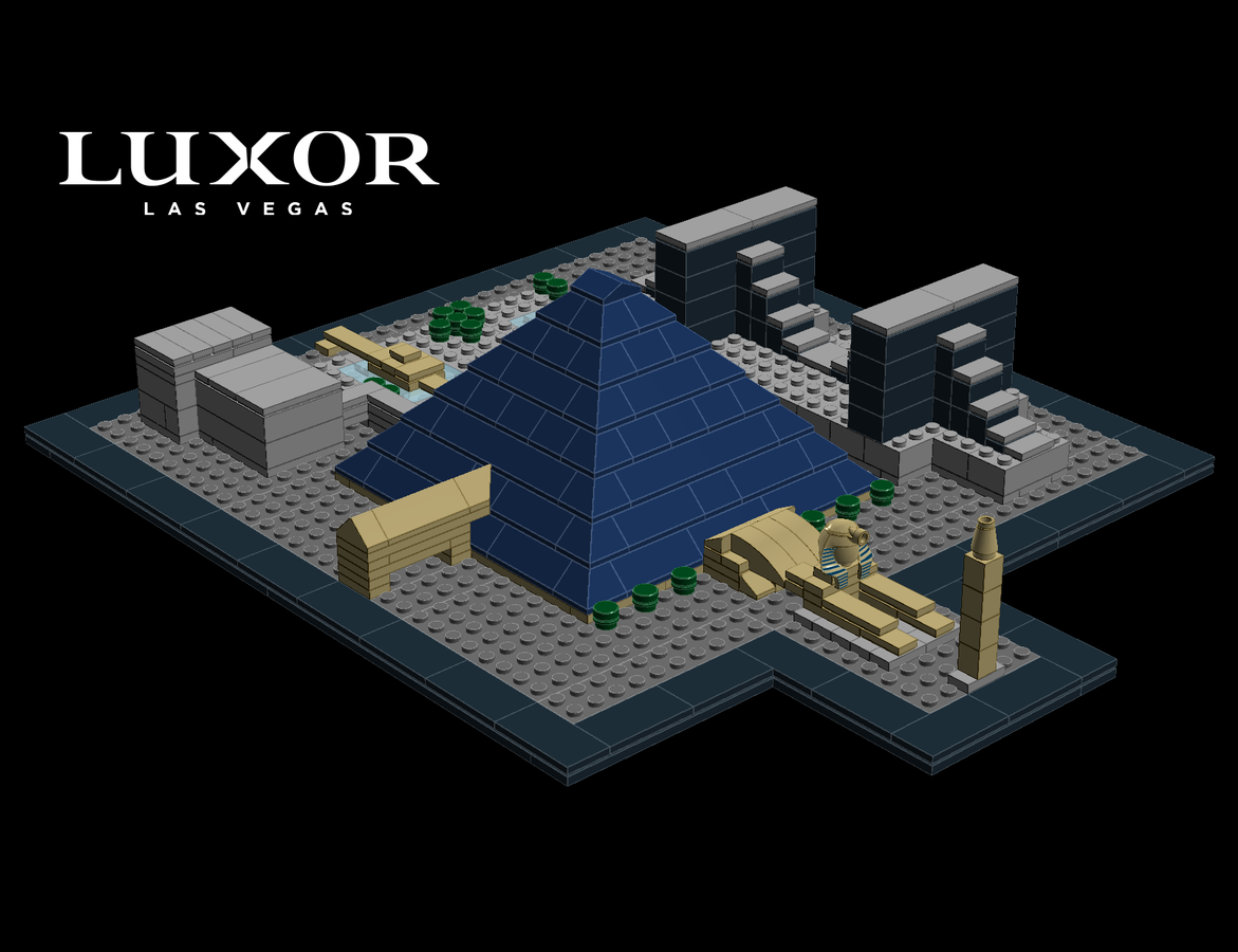 LEGO IDEAS - Product Ideas - LEGO Architecture - Luxor Hotel & Casino ...