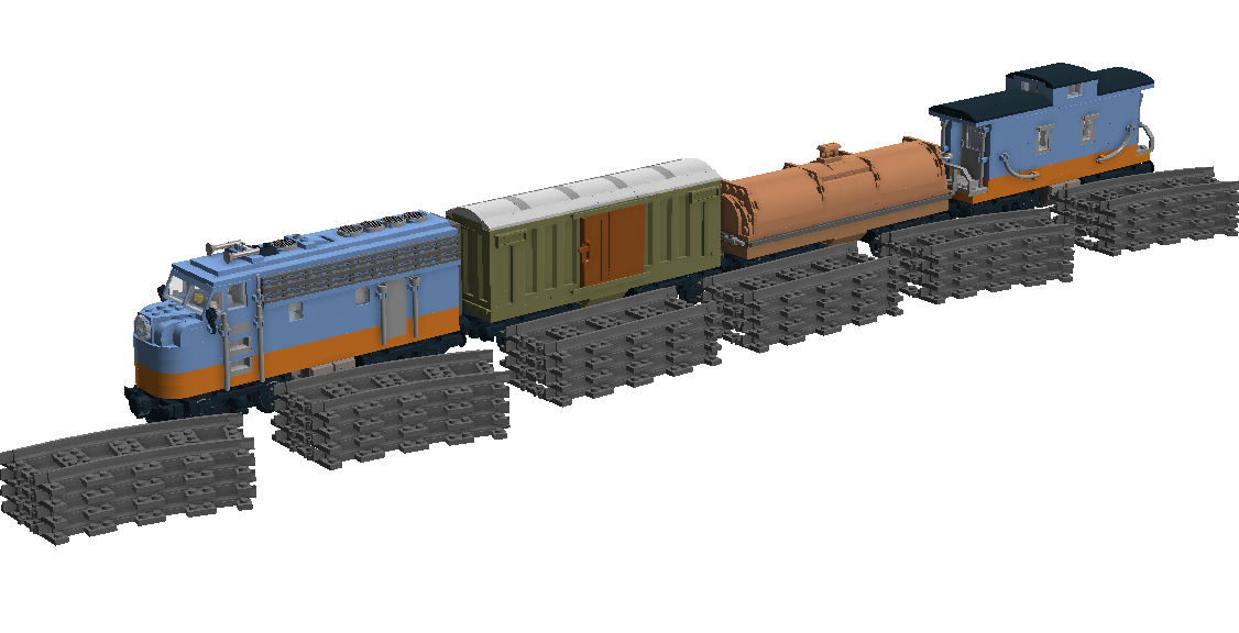 LEGO IDEAS - Product Ideas - F7A Train Set
