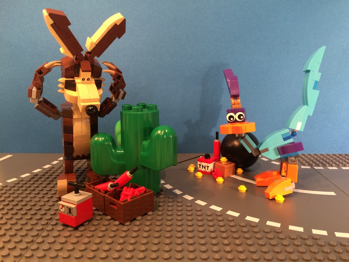 LEGO IDEAS - Product Ideas - Wile E. Coyote and the Road Runner
