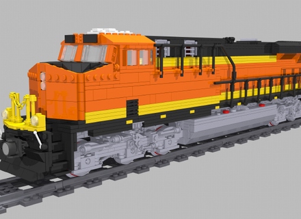 LEGO IDEAS - BNSF locomotive