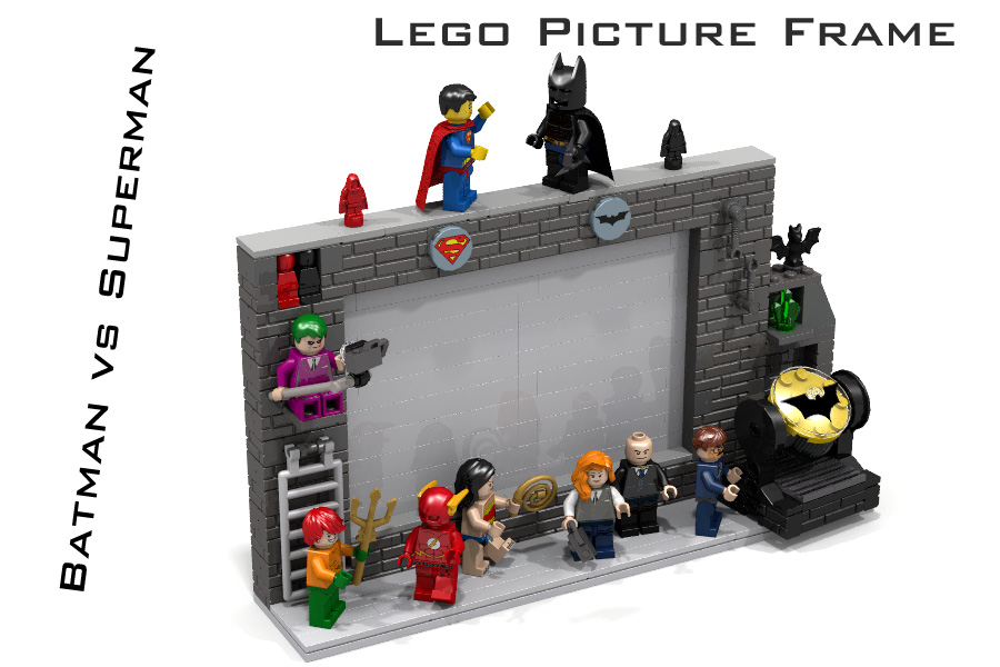LEGO IDEAS - Product Ideas - The Lego Picture Frame featuring Batman vs ...