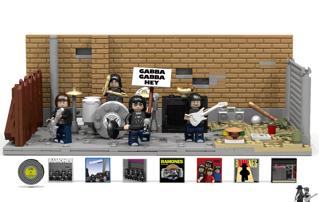 LEGO IDEAS - Product Ideas - Ramones: One, Two, Three, Four!