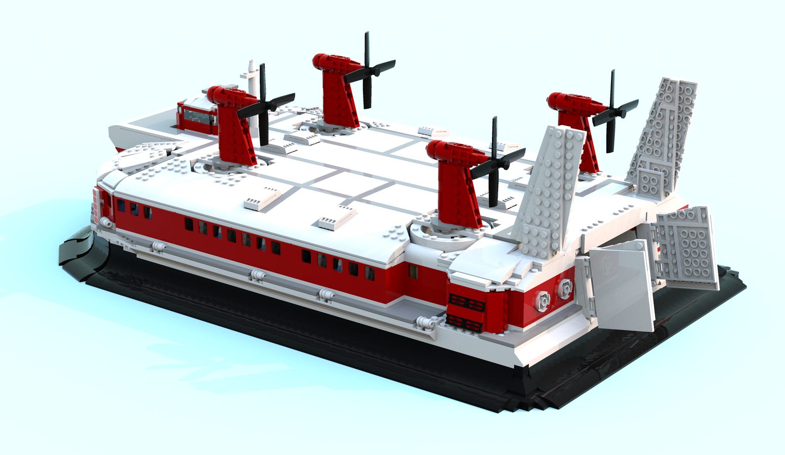 LEGO IDEAS - Product Ideas - Mountbatten Class SR.N4 Hovercraft