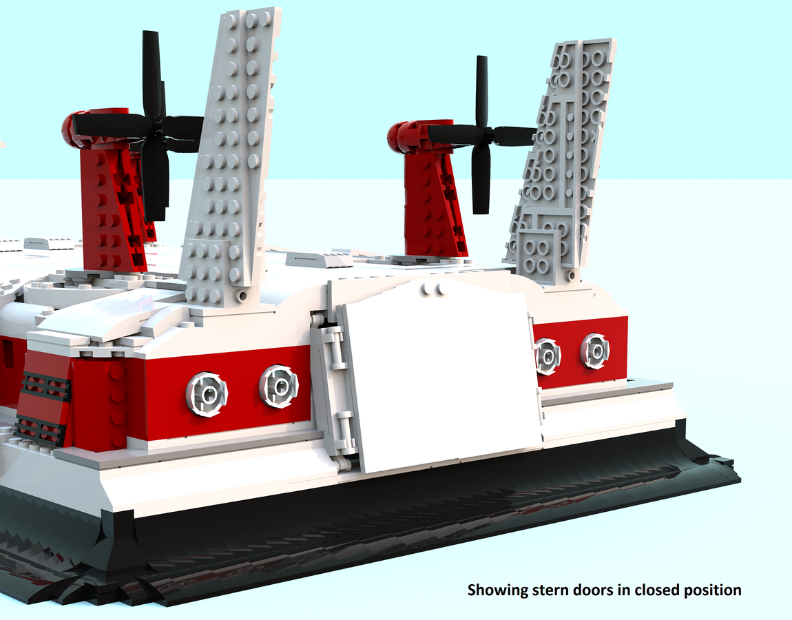 LEGO IDEAS - Product Ideas - Mountbatten Class SR.N4 Hovercraft